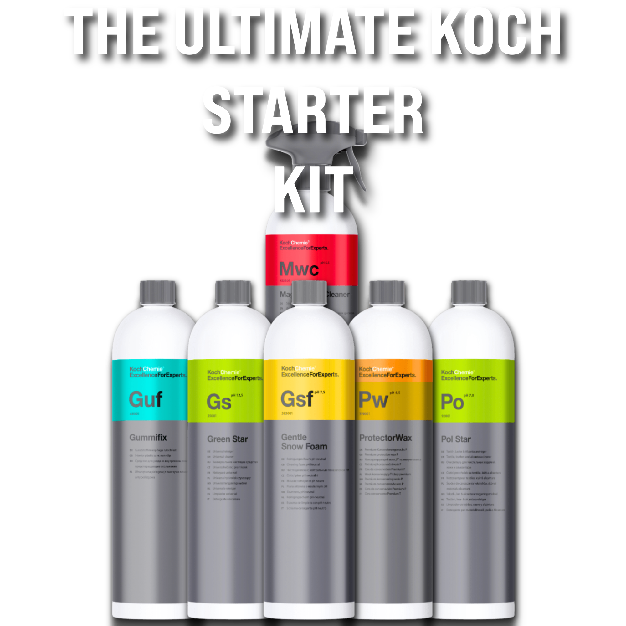 Koch Chemie Ultimate Starter Kit | Wholesale | WCW – Wisconsin Chemical ...